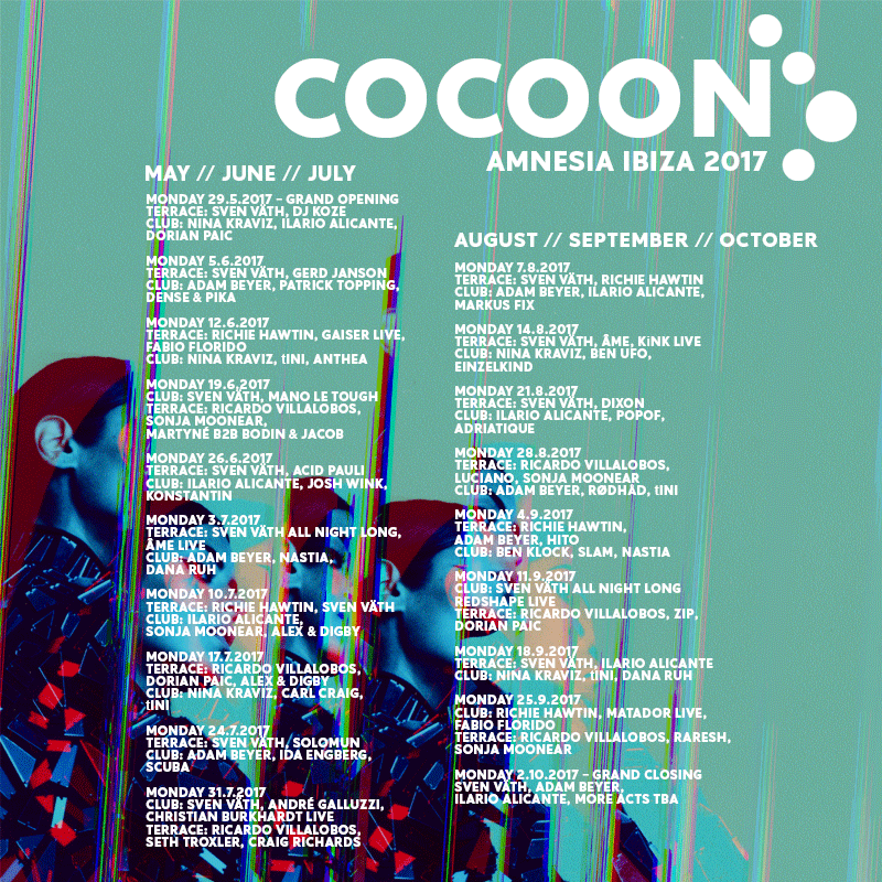 Cocoon Prepare For Massive 18th Season On The White Isle | ICN